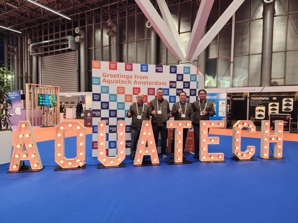 We Are Here at Aquatech Amsterdam 6th - 9th Nov 2023 | Concepts Ecotech